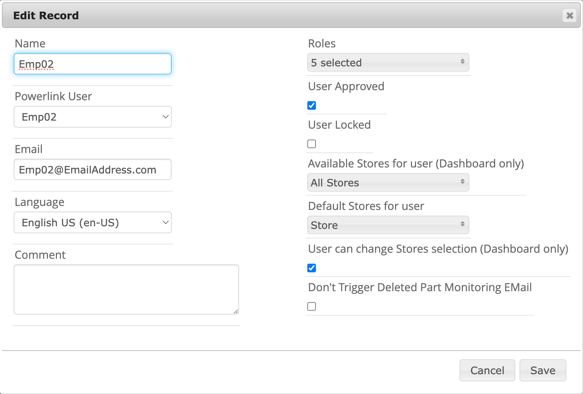 User Management – Power-DB.com